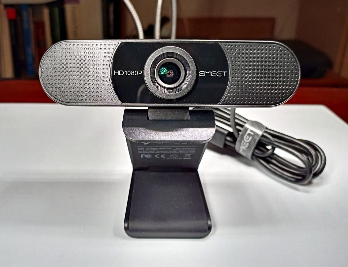 Test de la webcam Emeet C960