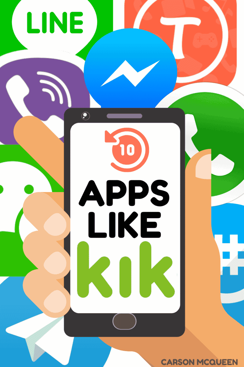 10 applications comme Kik - Meilleures applications de messagerie de 2022