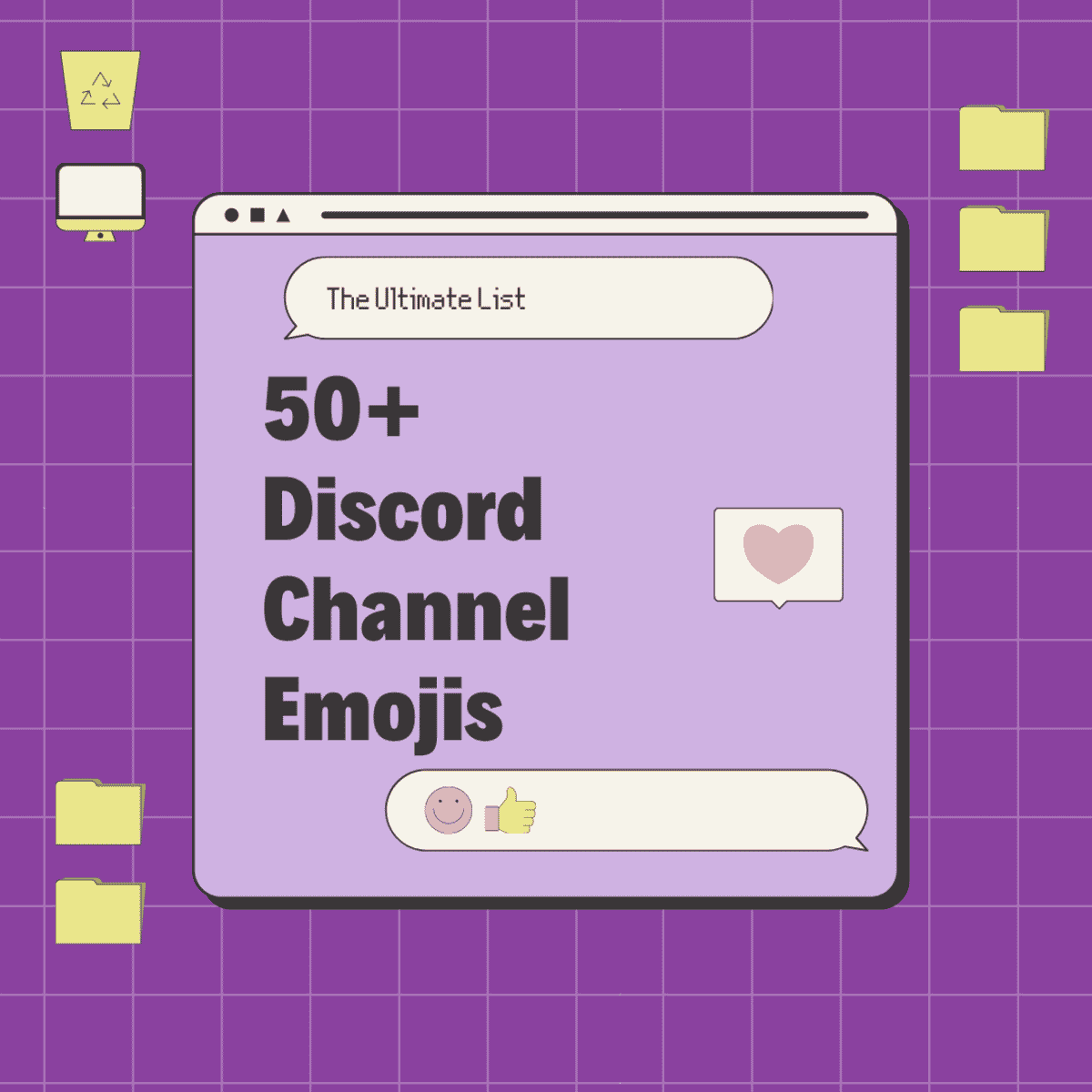 50+ Discord Channel Emoji : La liste ultime